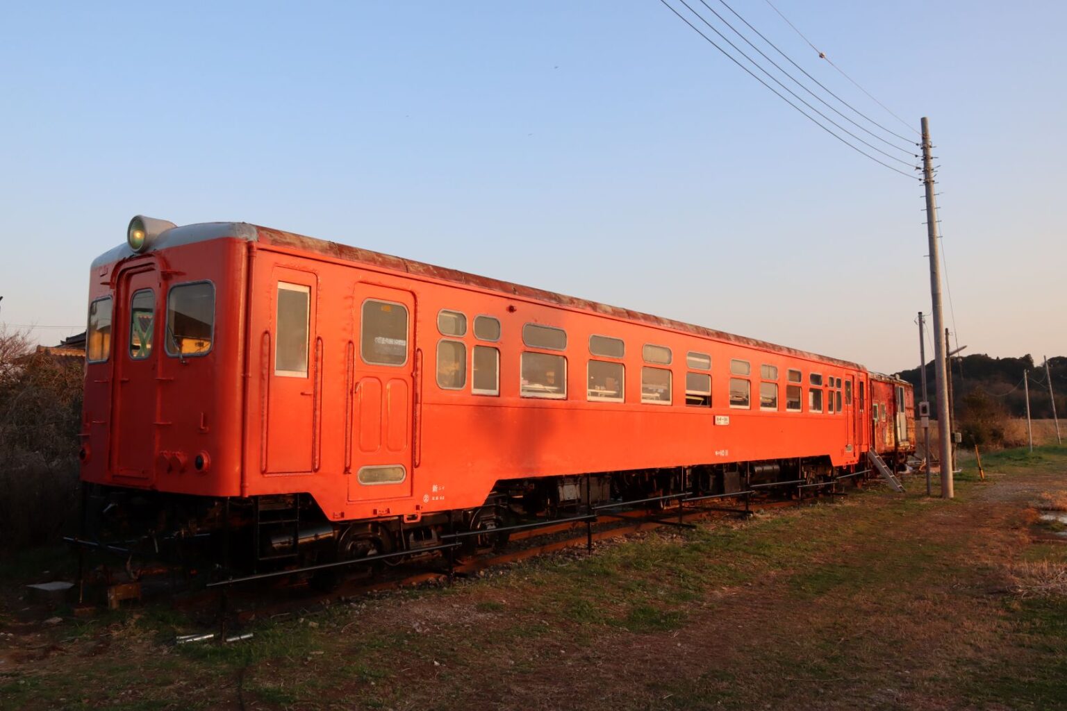 千葉県香取市のキハ10夜間撮影会 - meihan-rail.