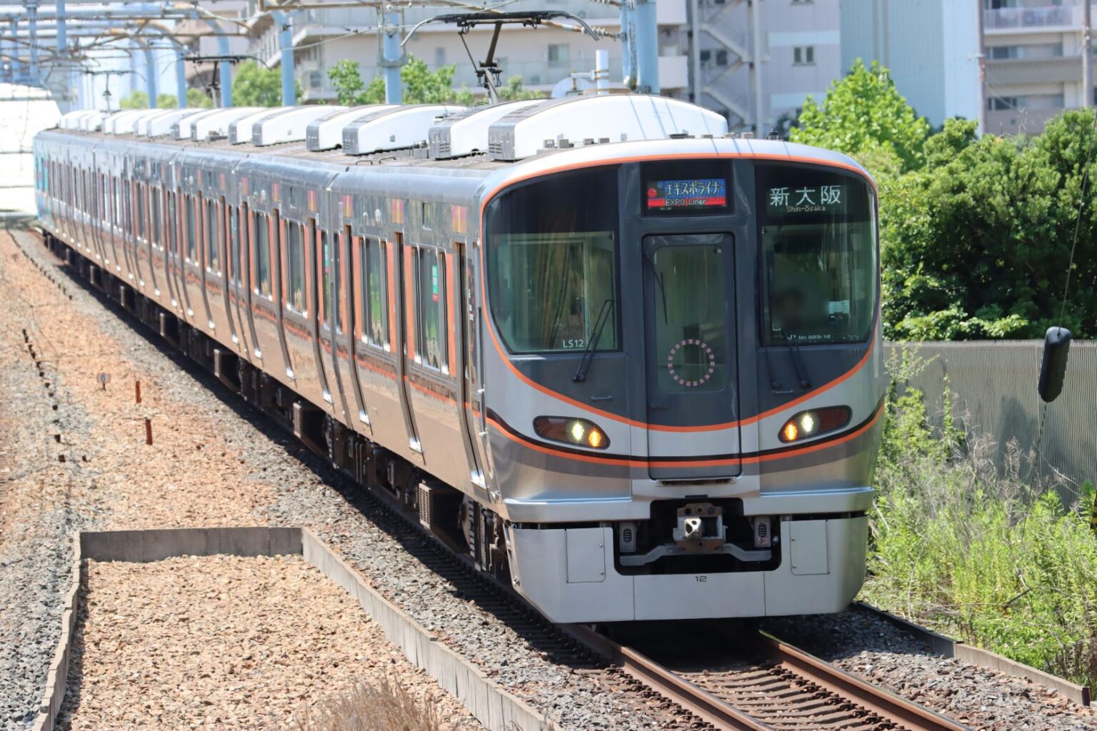 臨時快速「エキスポライナー」を撮る！ - meihan-rail.